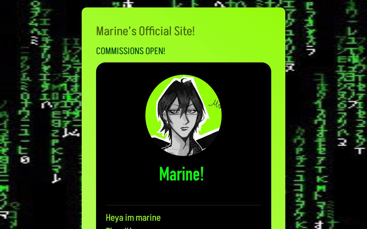 Marine card